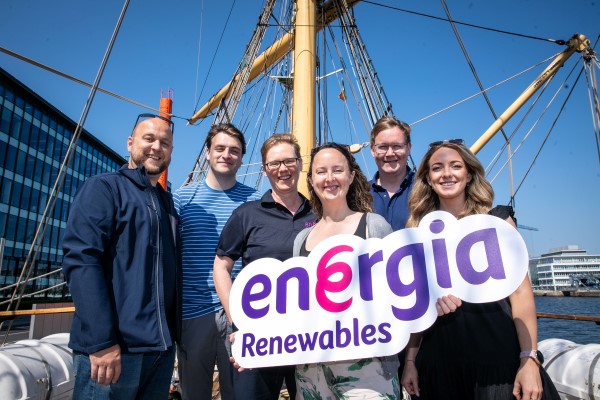 Energia Renewables announces partnership with Sail Training Ireland